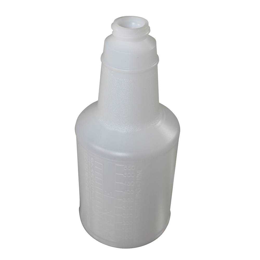 Hospeco 24 oz Graduated Plastic Bottle – Clear, Empty Spray Bottle ...