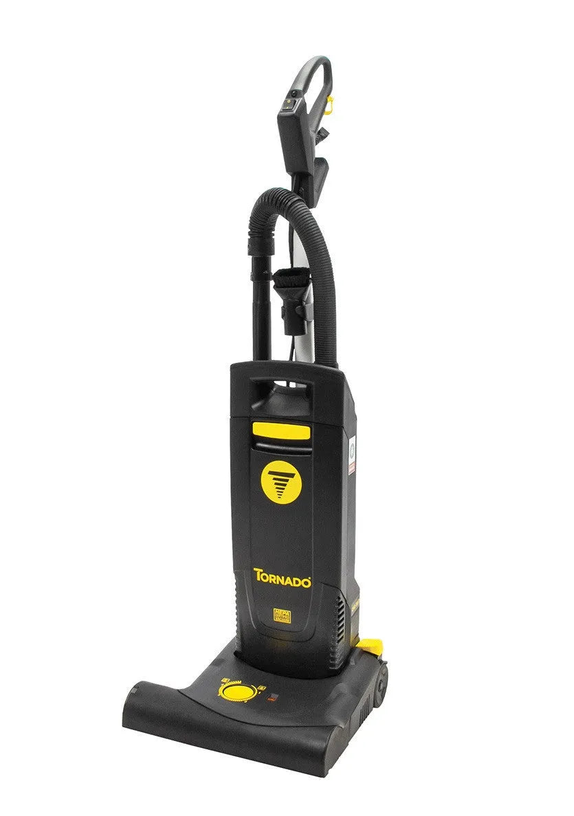 Tornado Deluxe CVD 38 Upright Vacuum – HEPA Filtration, 15” Path ...
